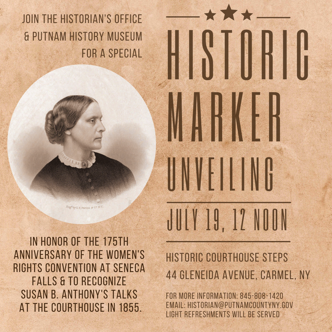 Historian’s Office and County Exec to Unveil Susan B Anthony Historic ...
